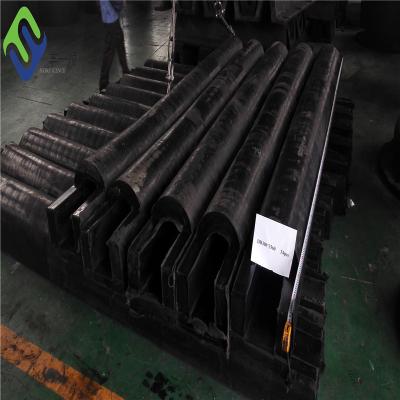 China D type rubber fender for dock bumpers High quality D fender rubber marine rubber fender for sale