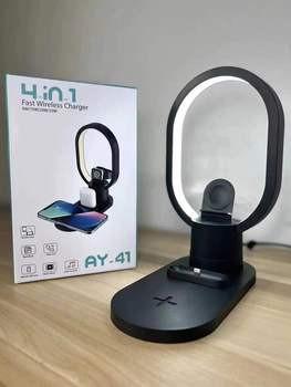 Cina Caricabatterie senza fili multifunzione a LED in vendita