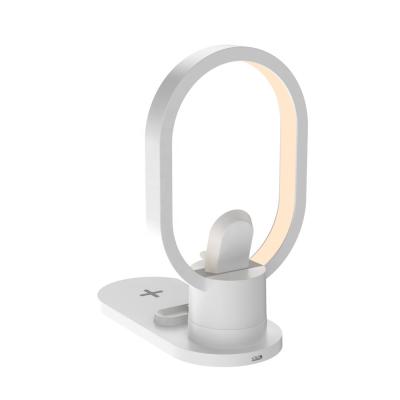 Cina Lampada multifunzionale LED Fast Qi, 3 in 1 Lampada notturna caricabatterie wireless in vendita