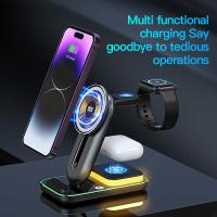 China Magnetic Qi Wireless Charger Dock for sale