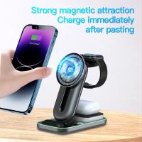 China Magnetic Qi Wireless Charger Dock for sale
