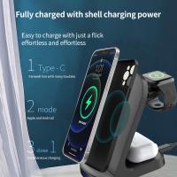 China Apple Use Qi Wireless Charging Stand 9V ROHS Approval Multi Function for sale