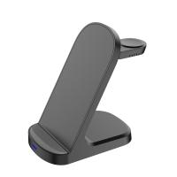China Apple Use Qi Wireless Charging Stand 9V ROHS Approval Multi Function for sale