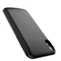 China CE 5000mAh Iphone Xr Wireless Charging Case / PC Material Iphone External Battery Case for sale