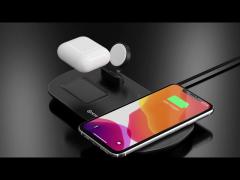 OTP OVP 3 in 1 stazione di carico senza fili di Qi per l'orologio AirPods di Apple di iPhone