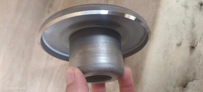 China Turnup Idler Roller Bearing Housing  Turn Back Metal Cap Roller 159mm for sale