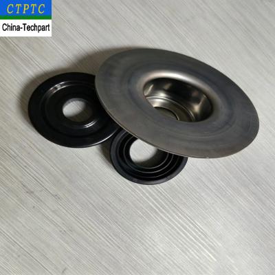 China Conveyor Roller Double-End Metal Caps Sealing Cover Applied in Mining Industry for sale