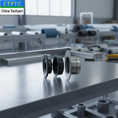 China TKII Model Carbon Steel Ball Bearing Housing with Dustproof Anti Moisture Design for Mining Applications for sale