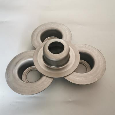 China SPHC Stamped Conveyor Roller End Caps Labyrinth Seals TK307-133-3 Heavy Duty Conveyor Roller Idler for sale