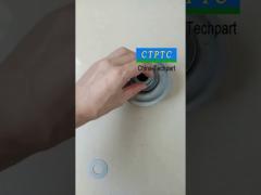 Casci di cuscinetti Cappucci di fine Coperture metalliche Set di sigilli Circli per rotelli trasportatori
