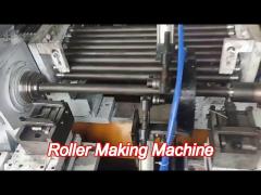 コンベアローラーとイドル用のシャフトグルーブ機械