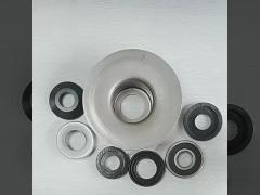 roller bearing housing, conveyor roller dual end components