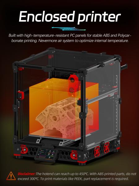 Quality SIBOOR VORON 2.4 R2 3D Printer HIWIN & SIBOOR Rails 300x300mm/350x350mm with for sale