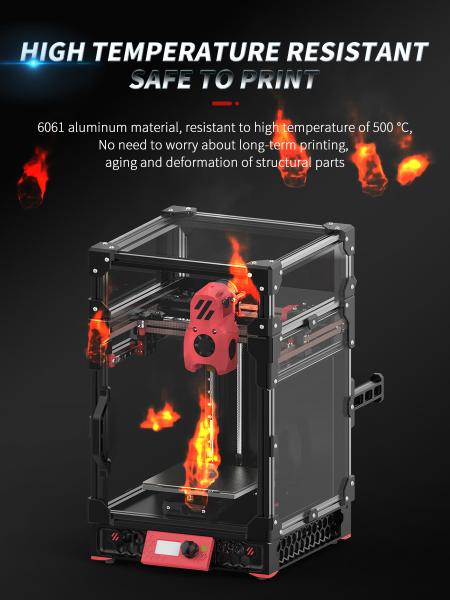 Quality SIBOOR VORON 0.2 R1 3D Printer Kit WIth CNC Parts Version With Phaetus Dragon HF for sale