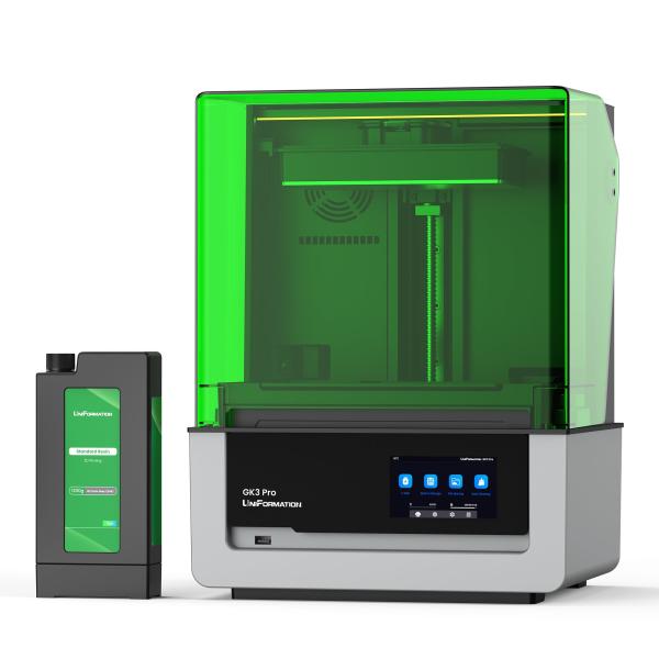 Quality UniFormation GK3 PRO LCD Printer 0.3'' LCD Photocuring Resin 3d Model Making for sale