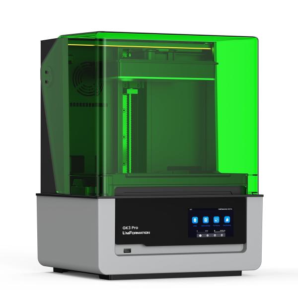 Quality UniFormation GK3 PRO LCD Printer 0.3'' LCD Photocuring Resin 3d Model Making for sale