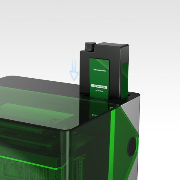 Quality UniFormation GK3 Ultra LCD Printer0.3'' LCD Photocuring Resin 3d Model Making for sale