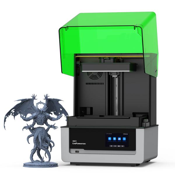 Quality UniFormation GK3 LCD Printer 0.3'' LCD Photocuring Resin 3d Model Making Printer for sale