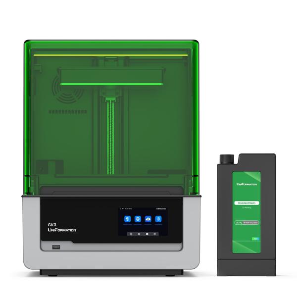 Quality UniFormation GK3 LCD Printer 0.3'' LCD Photocuring Resin 3d Model Making Printer for sale