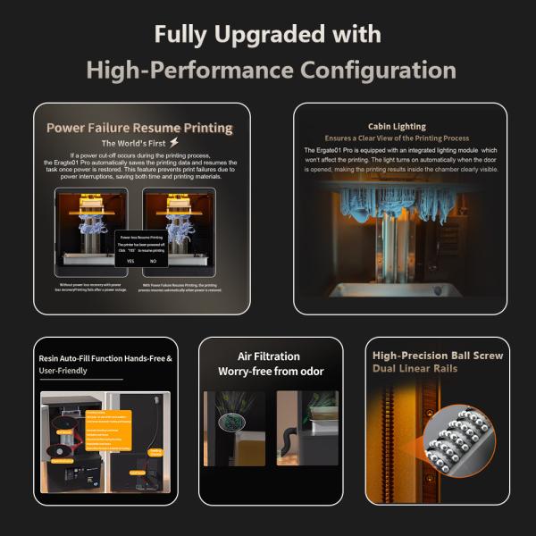 Quality Antinsky Ergate 01 Pro 16K 3D Printer Print Size 211x118x240mm,3d LCD Resin 3D for sale