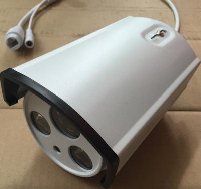 China 2Mp 1080p Hislicon chip 3Mp Big Lens POE IP 2Arrays IR50M bullet camera for sale