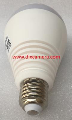 China 2Mp 1920x1080P 360° 3D Panoramic P2P Wireless IP light bulb camera plug and play support remote control light bulb on/of for sale