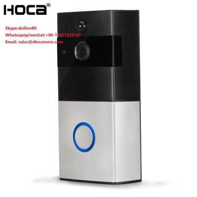 China 2018 hotsale Megapixel 720P WIFI Smart Doorbell with indoor ring support 32G SD remote watch two ways voice for sale