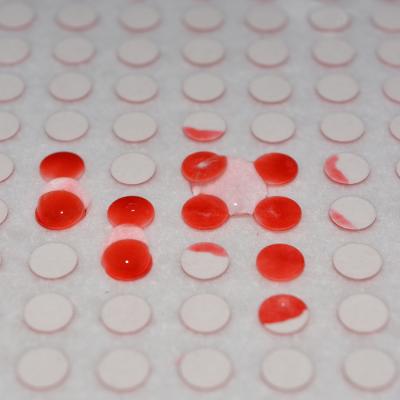 중국 Waterproof red color changed sticker, water damage indicator stickers 판매용