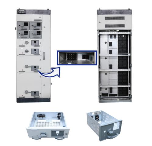 Quality MNS5.0 Half Functional Plate Low Voltage Switchgear LV Switchgear for sale