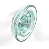 Quality 12S/20kA Standard Disc-shaped Suspension Glass Insulator for sale