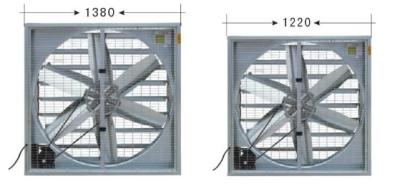 China 41000m³/H Direct Drive Fan Negative Air Exhaust Fan For Workshop for sale