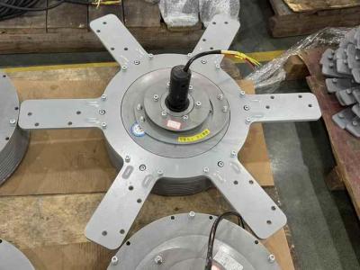 Cina 10/12/14/16/20/22/24 piedi basso rumore HVLS ventilatore di soffitto industriale PMSM motore, fabbrica fattoria palestra magazzino logistica in vendita