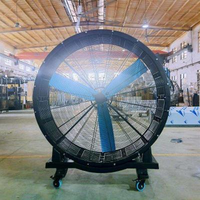 China 1.35m/1.5m/2m Industrial Drum Fan High Velocity Heavy Duty Direct Drive  Industrial Standing Fan for sale