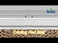 factory price quality plastic cooling pad wall water curtain cellulose paper for chicken house