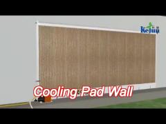 air curtain 7090 greenhouse and poultry farm evaporative cooling pad honey comb wet curtain cooling