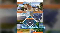 Industrial Air Cooler 18000m3h Powerful Cooling