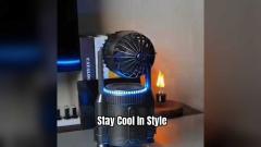 Rocket Desktop Cooling Fan RGB Mist Humidifier Review