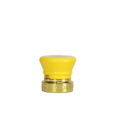 China Heat Shrink Premium Baijiu Wine Bottle Caps Plastic Pilfer Proof Non Refillable for sale