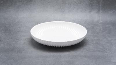 China 22.4 X 2.5cm High Temperature PET Tableware Dish Plate Flower A Size L for sale