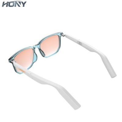 China Smart Eyewear Open Ear Speaker With Bluetooth Connectivity For Gaming Meeting Traveling Driving White Black for sale