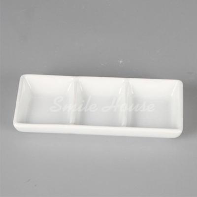 China Wholesale rectangle ceramic dinner dishes for sale