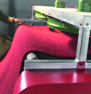 中国 PVC Double Color Coil Mat Production Line 販売のため