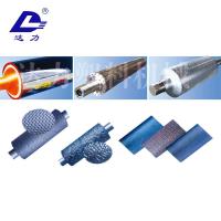 China Industrial Embossing Roller HRC62 Chrome Plated Mirror Surface Roller for Leather and Nonwoven Fabric for sale