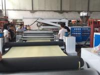 China Tandem Extrusion Lamination Machine 1400-2800mm for Car Mat and Carpet Laminating for sale