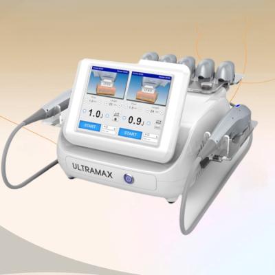 中国 Ultramax 7D HIFUの美機械ボディ細くのための二重制御7カートリッジ 販売のため