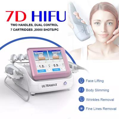 Cina Ultramax affronta il corpo HIFU che dimagrisce il controllo doppio di punteggiatura veloce della macchina 7D in vendita