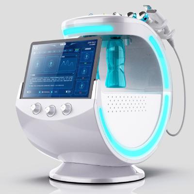 Cina Getto dell'ossigeno di Dermabrasion dell'acqua della macchina di bellezza di Hydrafacial del blu di ghiaccio di rilevazione della pelle in vendita