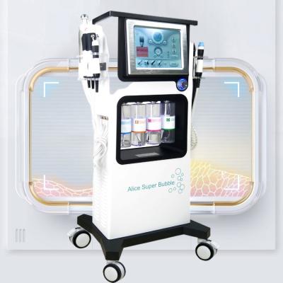 Cina 7 in 1 sbucciatura di Diamond Dermabrasion Machine Moisturizing Water della pelle della bolla dell'ossigeno in vendita
