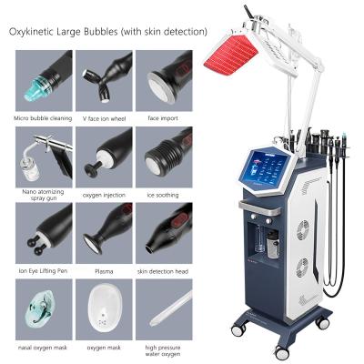 Cina Macchina facciale 13 di Microdermabrasion dell'iniezione dell'ossigeno in 1 Microcurrent in vendita