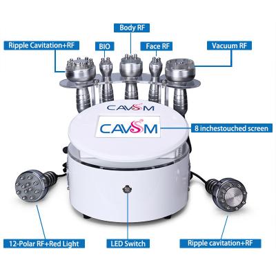 Cina Corpo di vuoto di Cavism Lipo che dimagrisce macchina 7 in 1 radiofrequenza 80k/40K in vendita